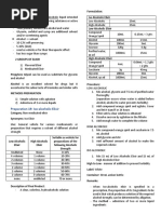 Alcoholometric Table | PDF | Ethanol | Weight