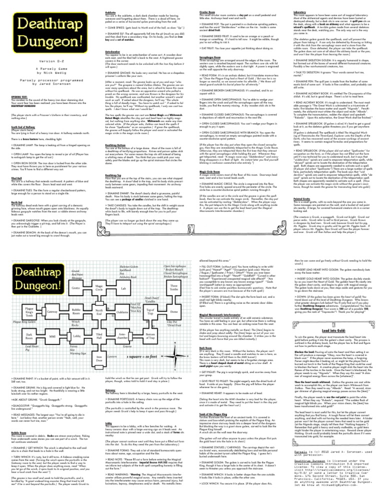 Deathtrap Dungeon | PDF | Nature