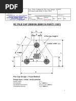 Pile Cap Design Examples To Eurocode 2 | PDF | Deep Foundation | Volume
