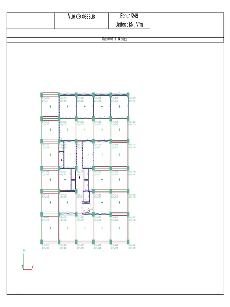 Vue De Dessus Ech 1 249 Unités Kn N M Pdf