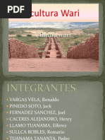 Triptico Cultura Wari | PDF | Cultura (general) | Arqueología