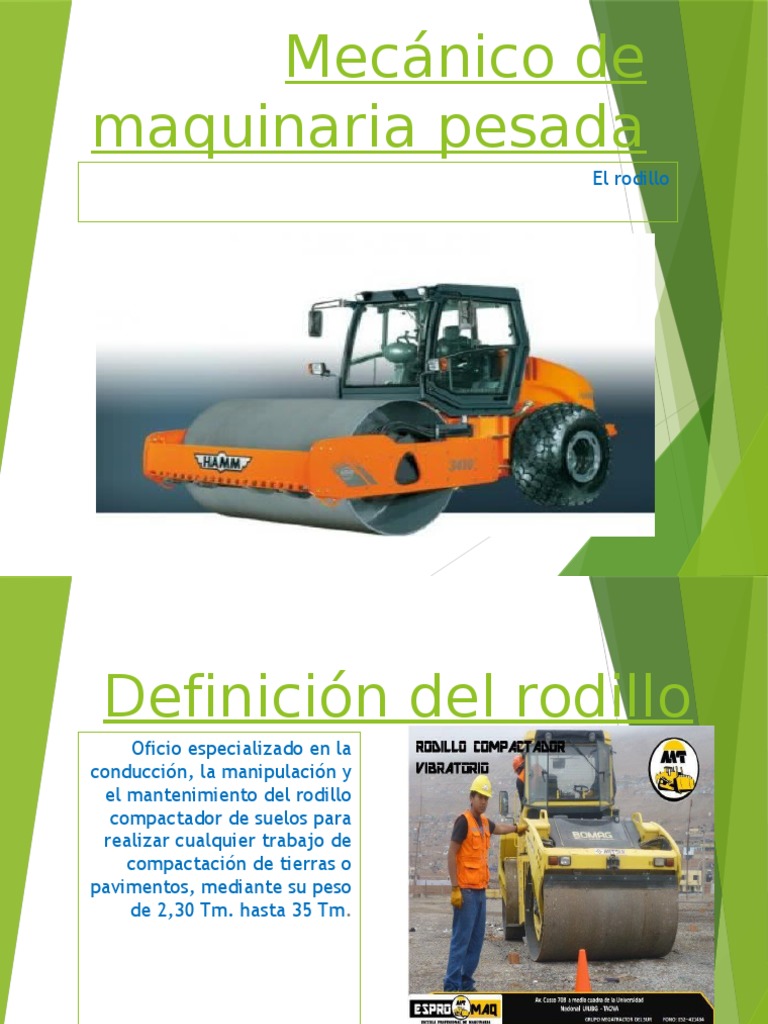 Rodillo Compactador | Eje | Neumático