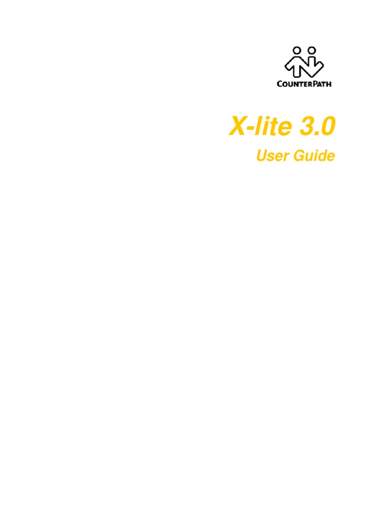 Xlite 3.0 User Guide | PDF | Conference Call | Voice Over Ip