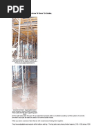 Soldier Formwork System Overview | PDF | Scaffolding | Concrete