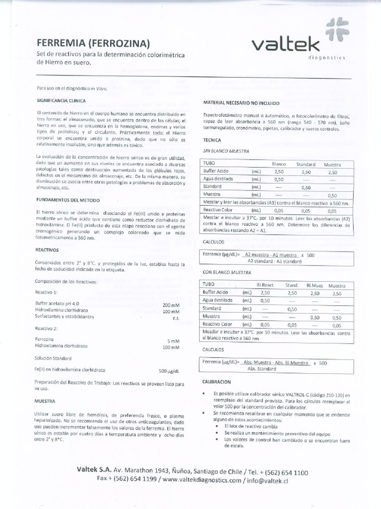 VTK Ferremia | PDF