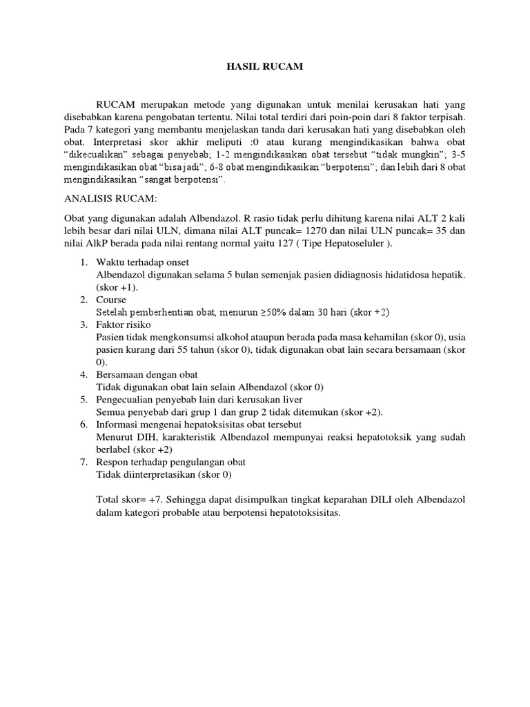 Rucam Albendazol | PDF