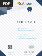 Alison Transcript 1412 13849119 | PDF | Career & Growth