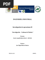 4.3 Estado Estable - Equipo 2 IO II | PDF | Ecuaciones | Cadena Markov