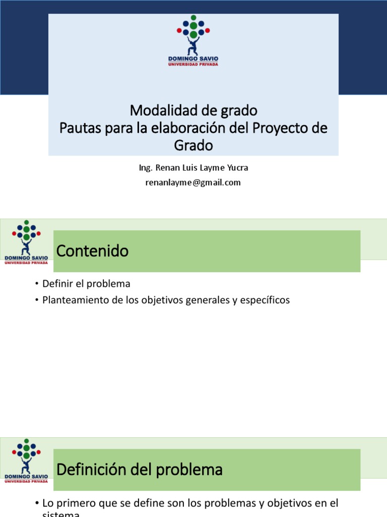 Guía completa para la elaboración de proyectos de grado | PDF | Presupuesto | Informática