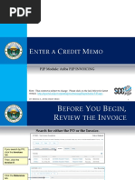 Match Credit/Debit Memos to Invoices in R12 | PDF | Accounts Payable | Invoice