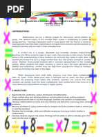 Activity Proposal Math Month | PDF | Mathematics | Learning