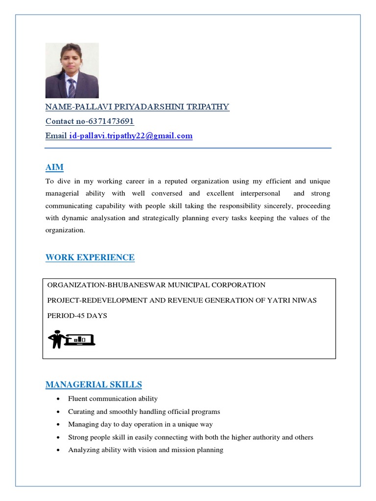 Name-Pallavi Priyadarshini Tripathy Contact No-6371473691 Email | PDF