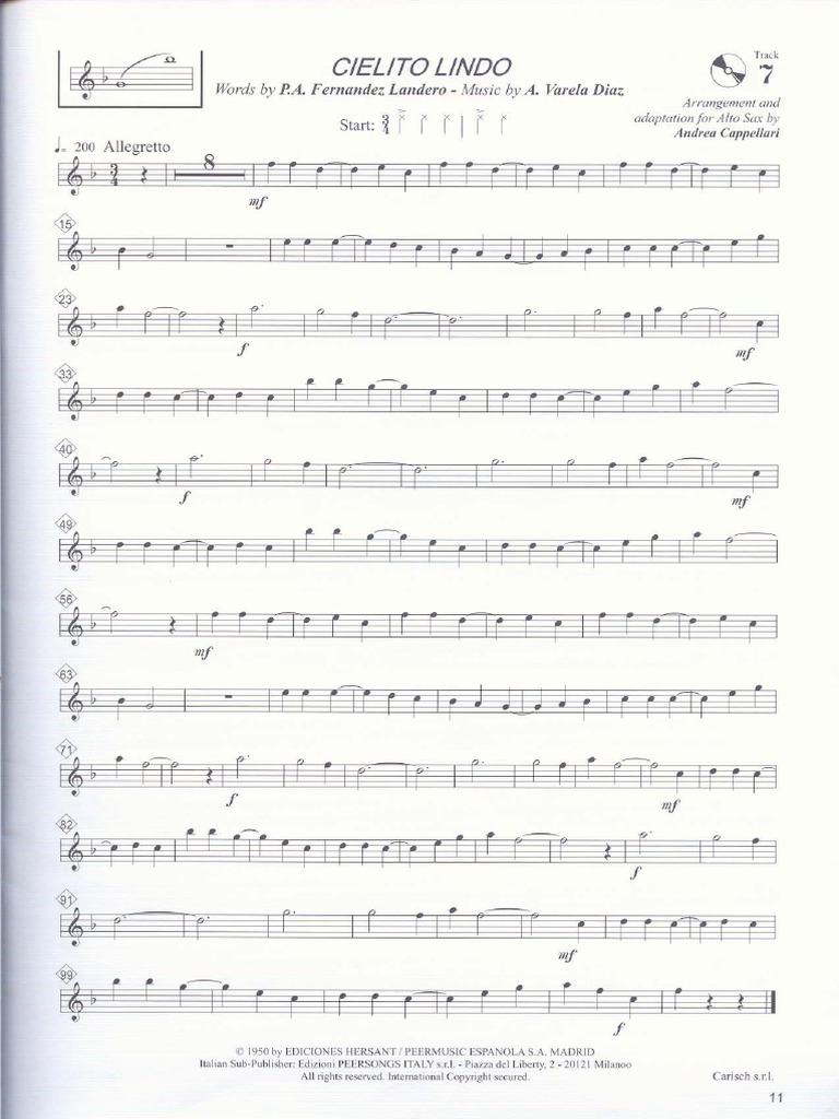 Cielito Lindo PDF | PDF