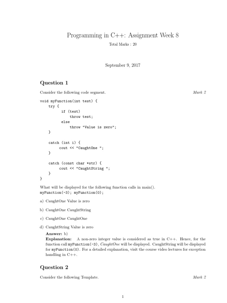 Assignment 8 | PDF | Computer Programming | Software Engineering