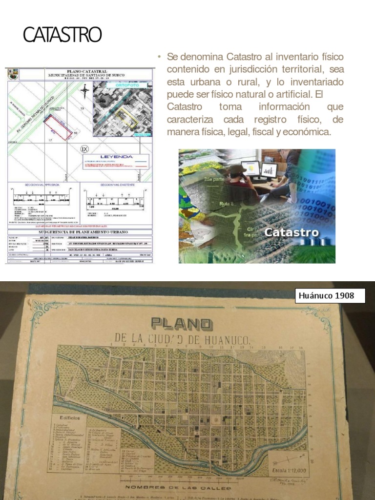 Catastro Definicion | PDF | Geomática | Datos geográficos e información