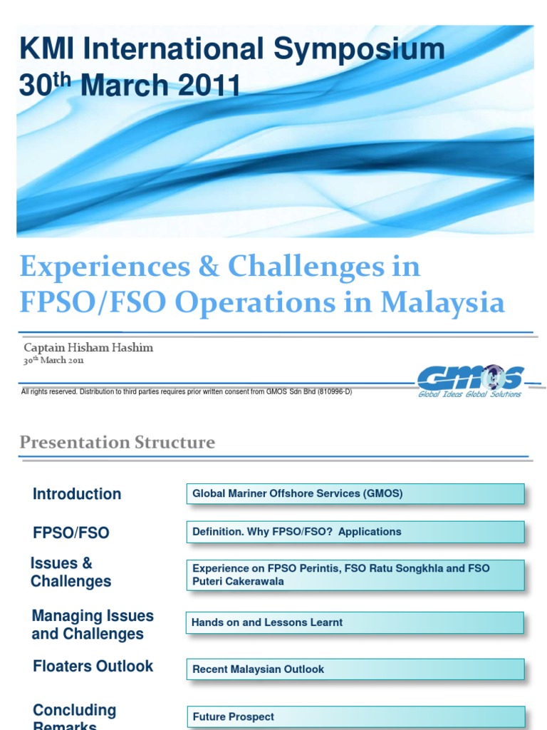 FPSO FSO Oper Malaysia | PDF | Nature