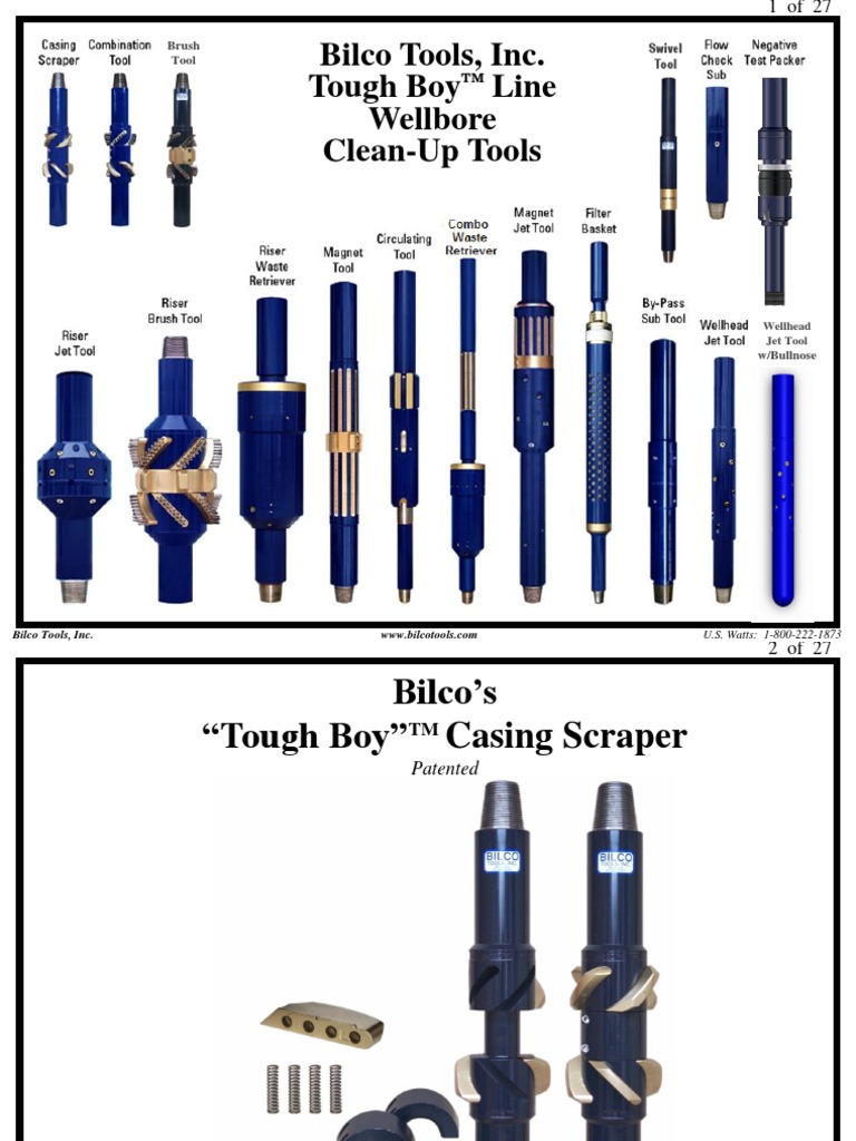 Bilco Wellbore | PDF | Mechanical Engineering | Nature