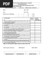 Vibro Hammer Checklist | PDF