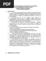 Forms of Bullying (Tagalog) | PDF