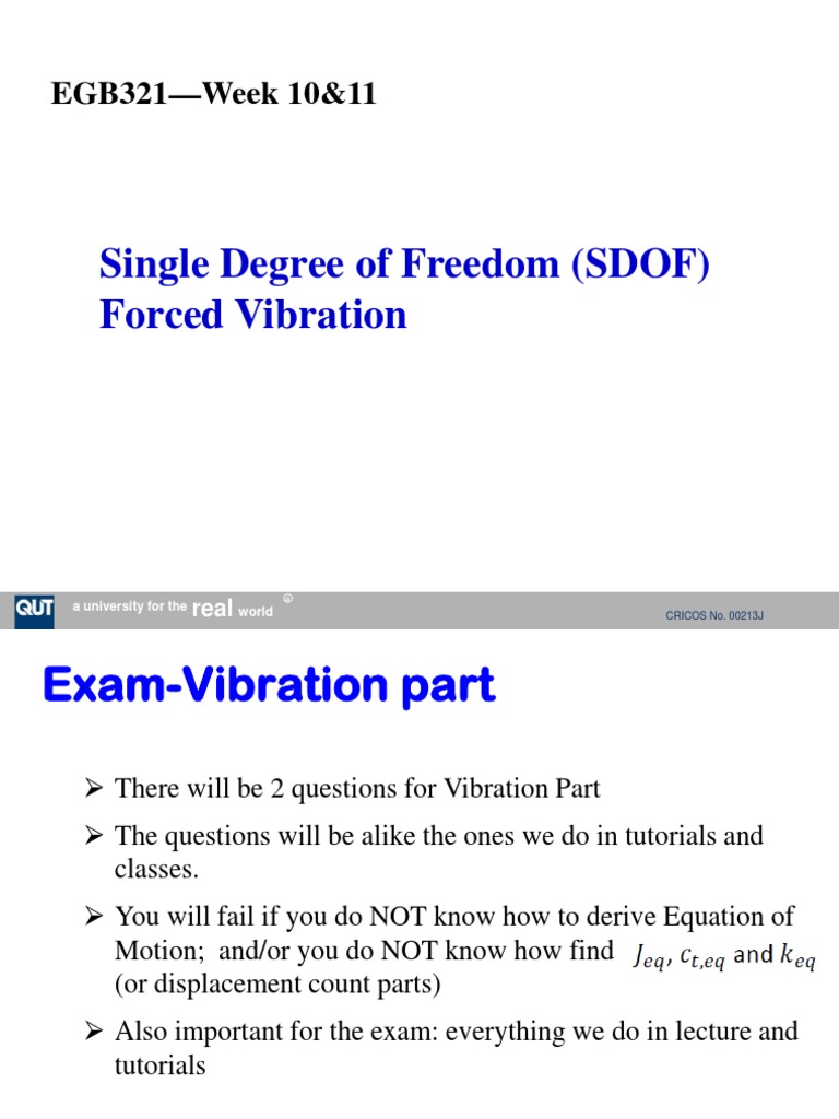 EGB321 wk10&11 | PDF | Motion (Physics) | Mechanics