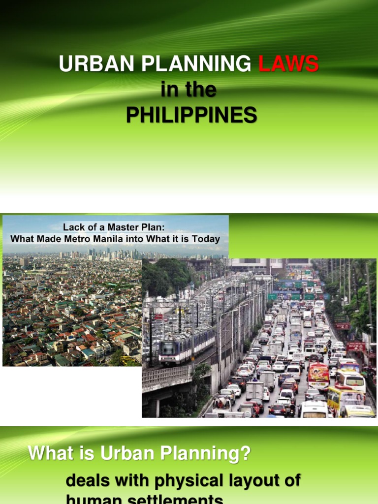 Urban Planning Laws | Download Free PDF | Urban Planning | Government