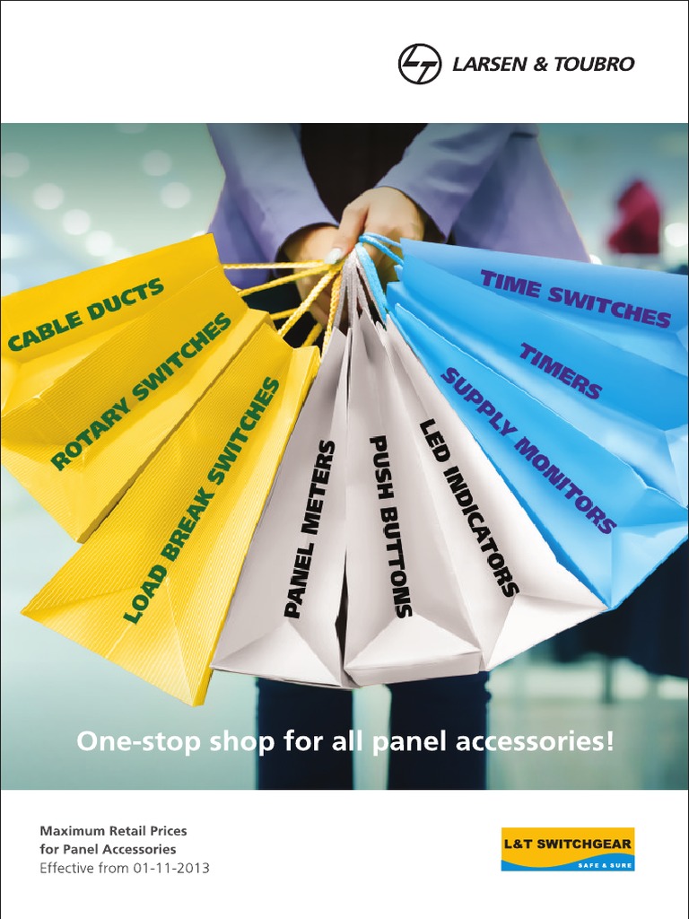 L&T Switchgear Panel Accessories Price List | Download Free PDF ...