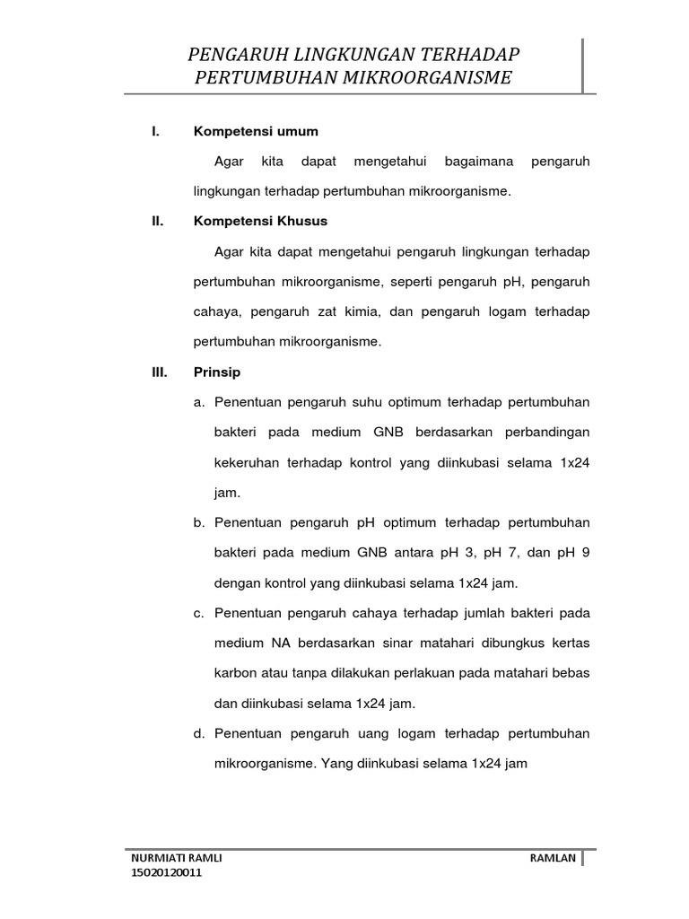 Pengaruh Lingkungan Terhadap Pertumbuhan | PDF | Pengembangan Diri | Sains & Matematika