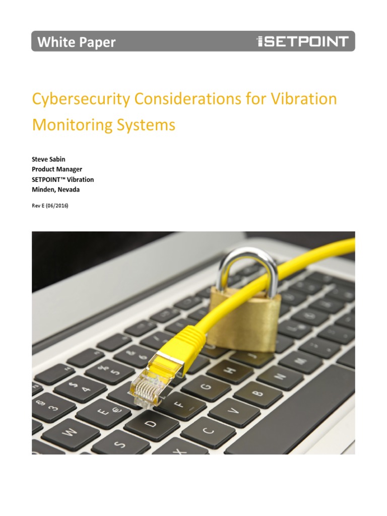 Cybersecurity White Paper | PDF | Computer Security | Security