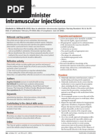 Z-TRACK-METHOD Checklist | PDF | Injection (Medicine) | Medicine