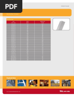 Grating Weight Datasheet | PDF | Building Engineering | Building Materials