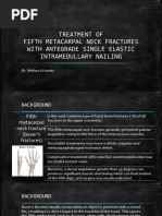 Boxer Fracture Protocol | PDF | Injury | Musculoskeletal System