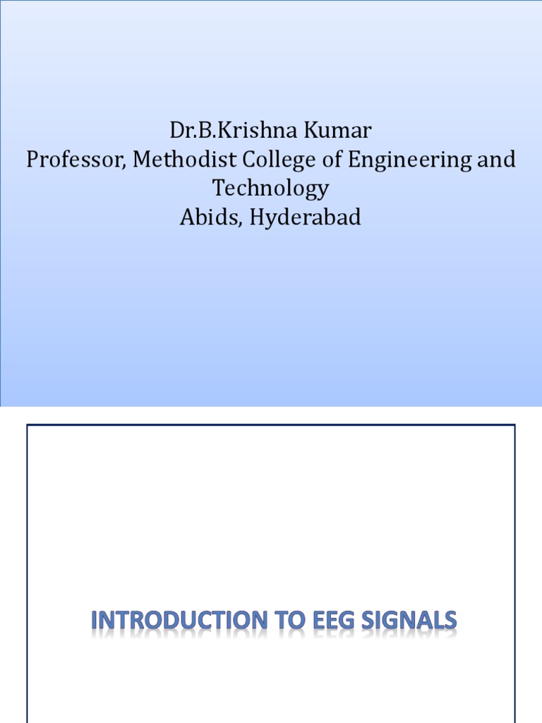 On EEG Signal Processing | PDF | Principal Component Analysis ...