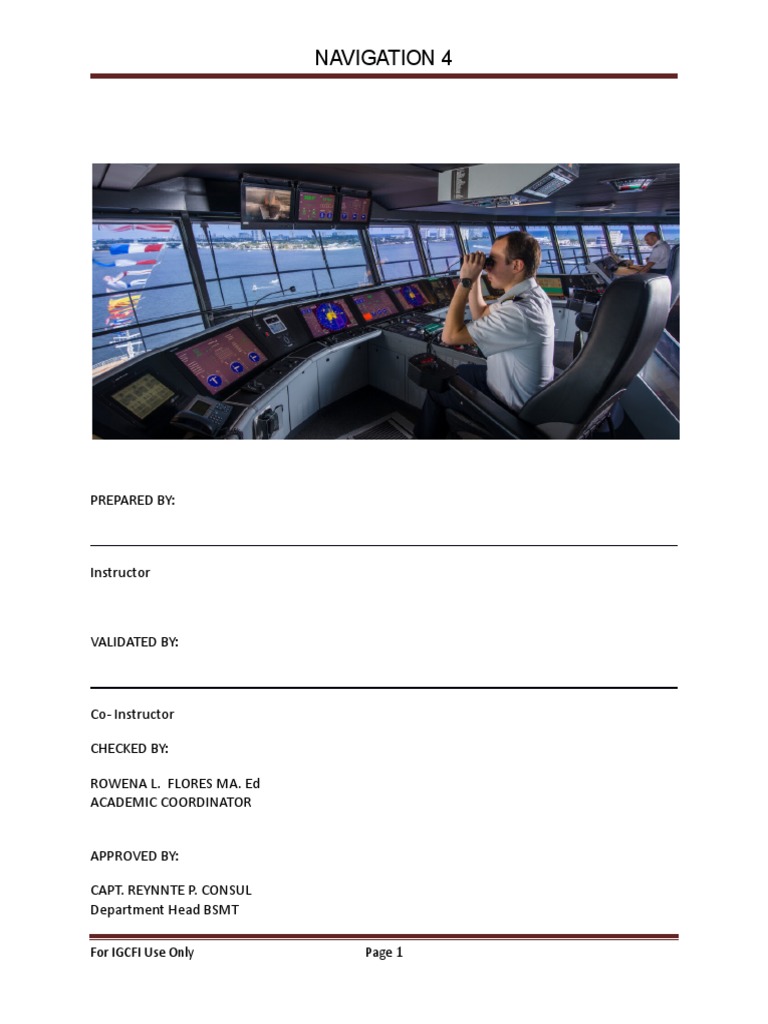 Navigation 4: Prepared by | PDF | Global Positioning System | Navigation