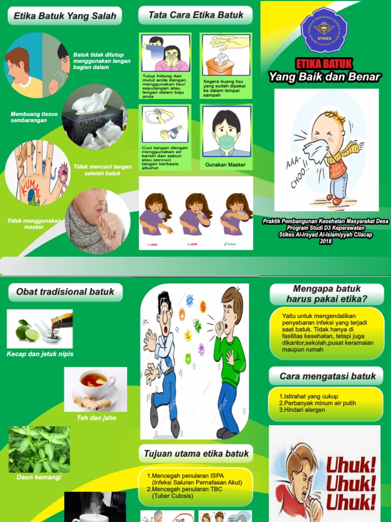 Leaflet Etika Batuk | PDF