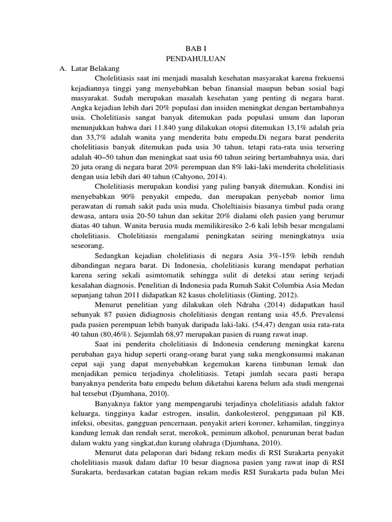 Askep Coletiasis KMB Presus | PDF