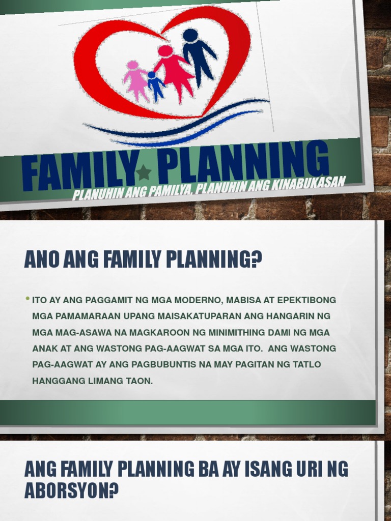 Family Planning | PDF