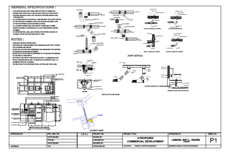 A.03 Layout | PDF | Plumbing | Pipe (Fluid Conveyance)