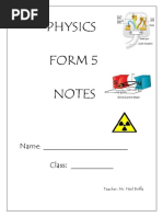 Grade 11 Physics Study Guide / Notes For Final Exam SPH3U1 | PDF ...