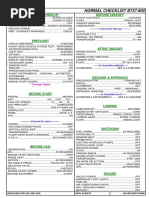 Boeing 777 Checklist | PDF | Takeoff | Cockpit