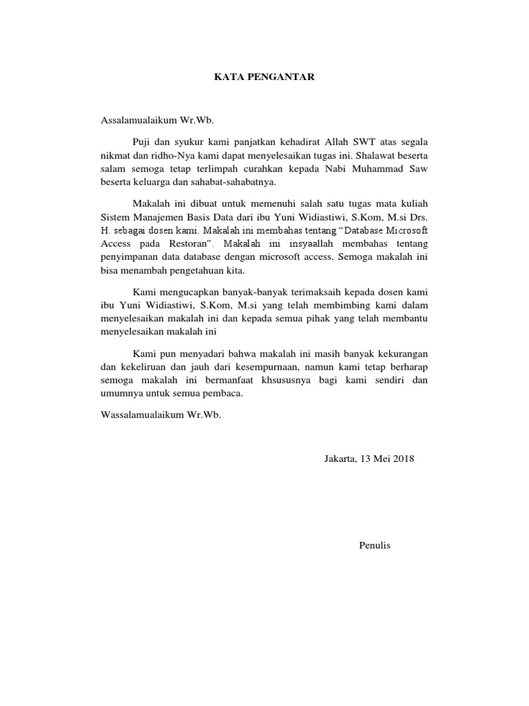 Makalah SMBD Dandy | PDF