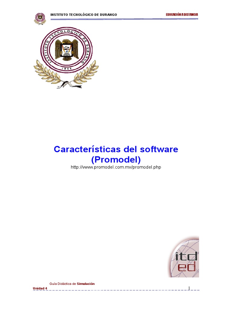 Introduccion Promodel | PDF | Simulación | Software