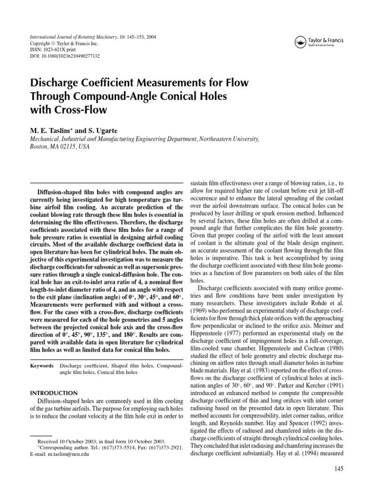 Section 3 | PDF | Flow Measurement | Fluid Dynamics