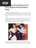 Danza Colonial | PDF | Carnaval | Colonización europea de las Américas