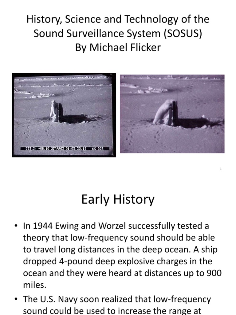 Sosus today | Sonar | Wireless