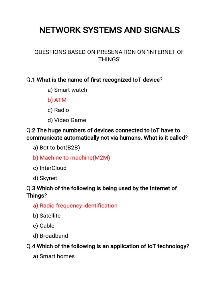 Network Systems and Signals | PDF