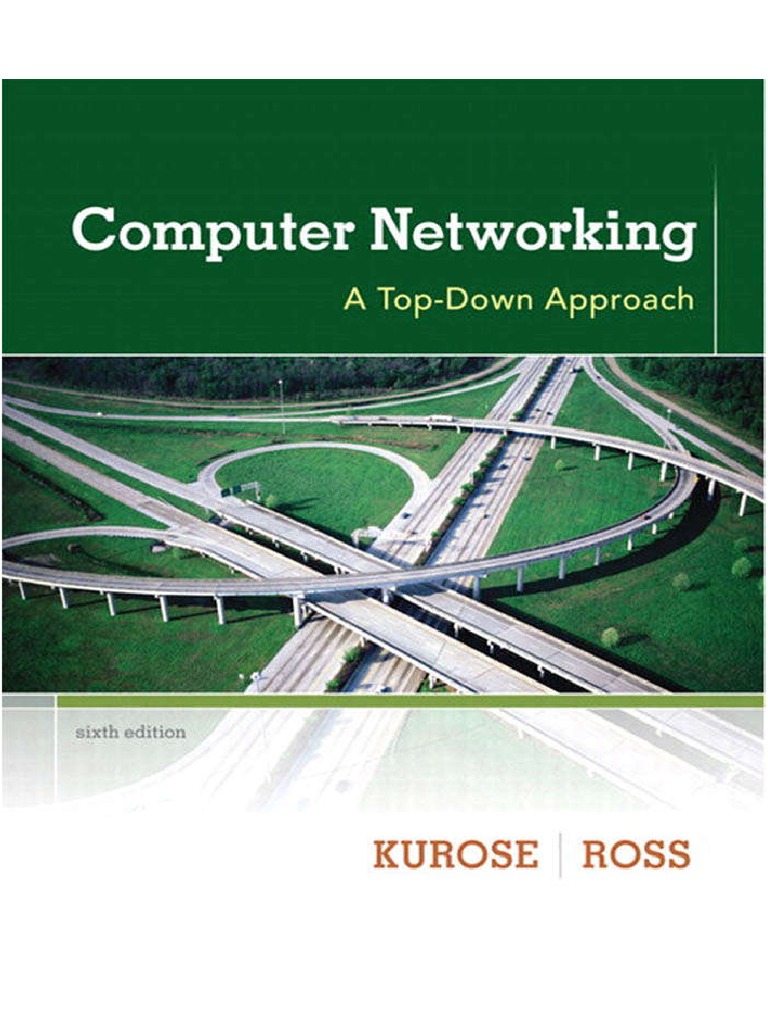 6th Computer Networking A Top Down Approach Cover | PDF
