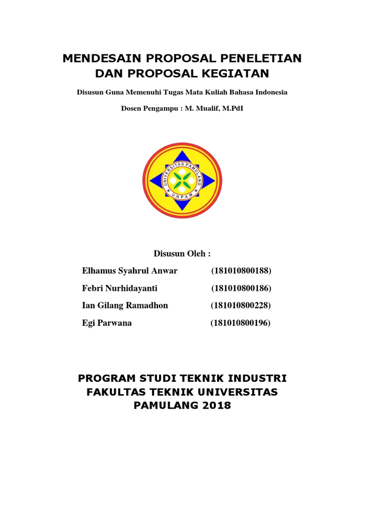 Mendesain Proposal Peneletian Dan Propos | PDF | Bisnis | Seni