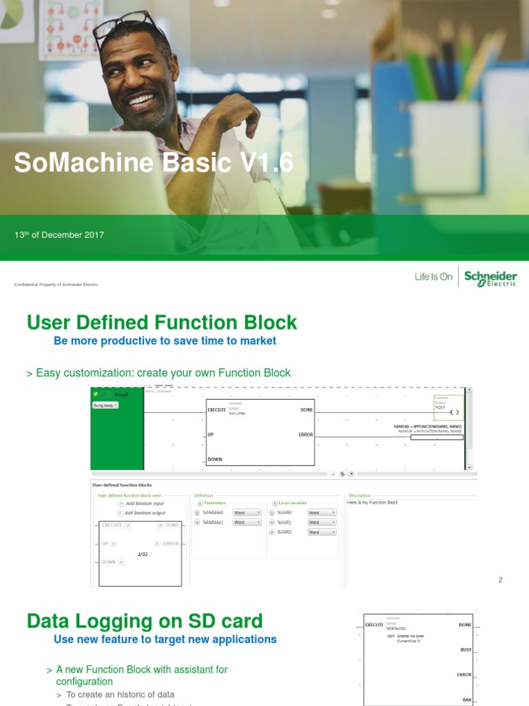 Presentation - SoMachine Basic V1.6 | PDF | String (Computer Science ...