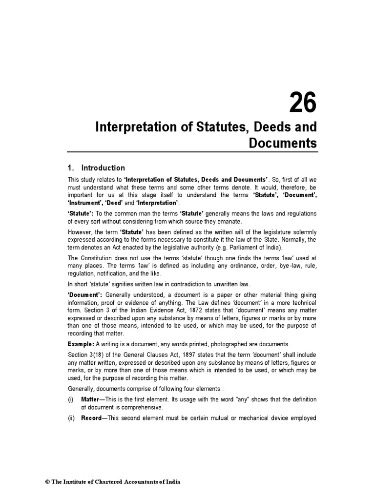 Statutory Interpretation Explained | PDF | Statutory Interpretation ...