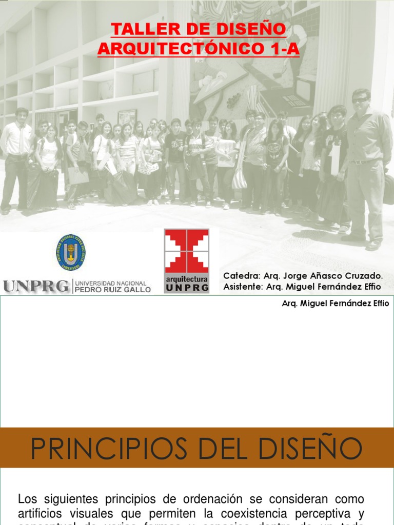 Principios Del Diseño | PDF | Simetría | Ritmo